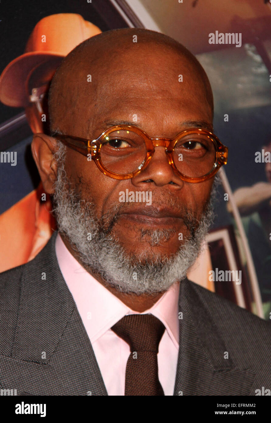New York, New York, USA. 9th Feb, 2015. Actor SAMUEL L. JACKSON attends ...