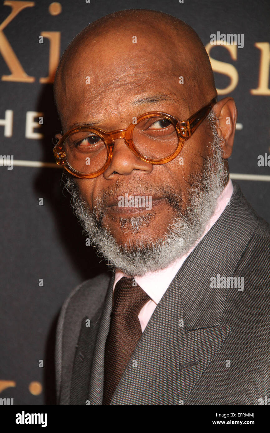 New York, New York, USA. 9th Feb, 2015. Actor SAMUEL L. JACKSON attends ...