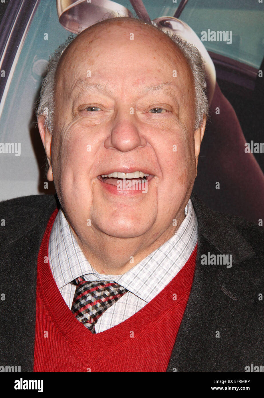 Feb. 9, 2015 - New York, New York, U.S. - CEO Fox news ROGER AILES ...