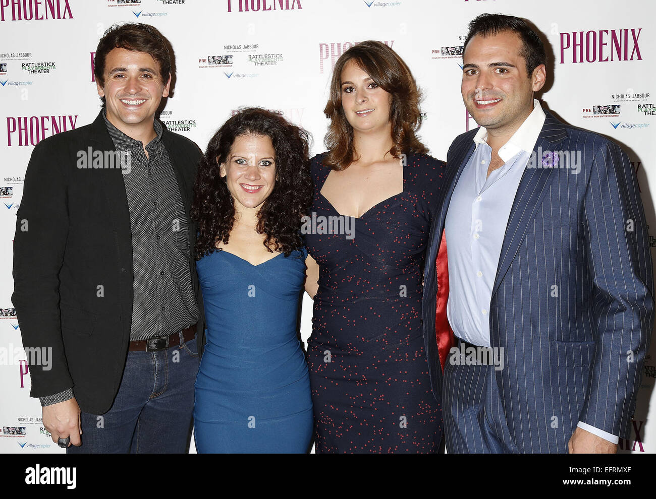 Phoenix opening night at the Cherry Lane Theatre - Arrivals. Featuring ...