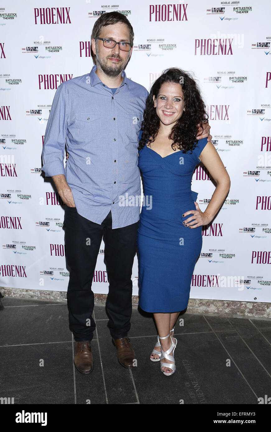 Phoenix opening night at the Cherry Lane Theatre - Arrivals. Featuring ...