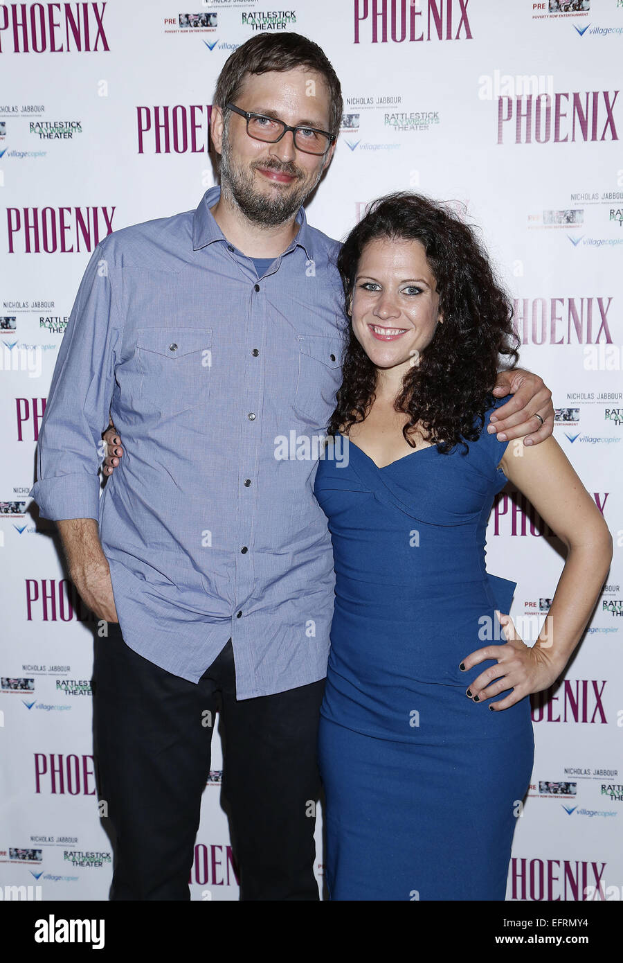 Phoenix opening night at the Cherry Lane Theatre - Arrivals. Featuring ...