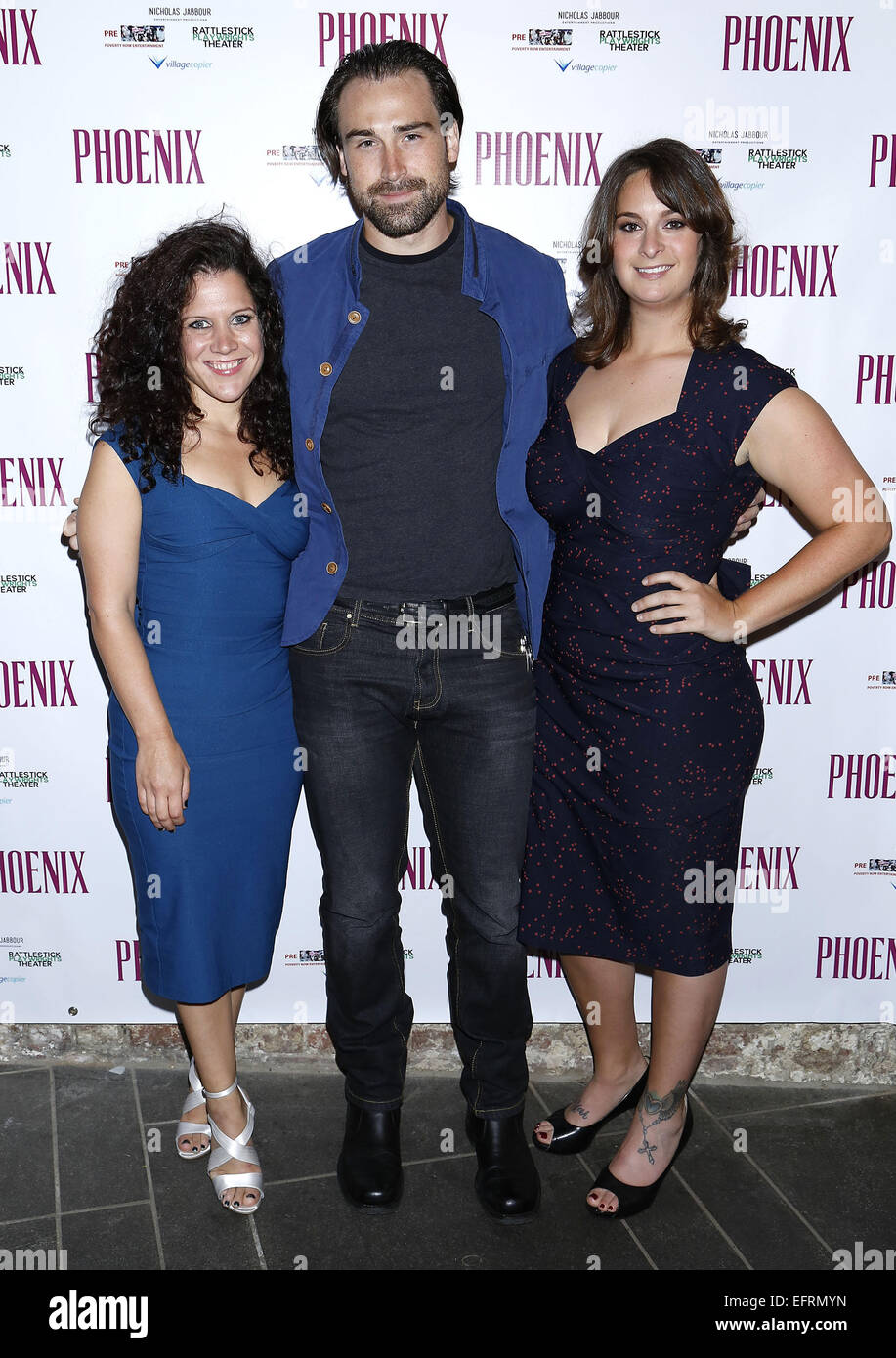 Phoenix opening night at the Cherry Lane Theatre - Arrivals. Featuring ...