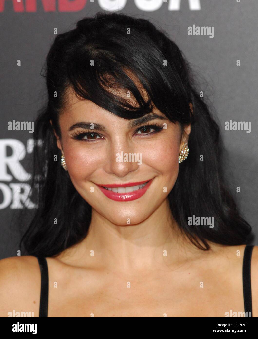 Los Angeles, CA, USA. 9th Feb, 2015. Martha Higareda at arrivals for ...