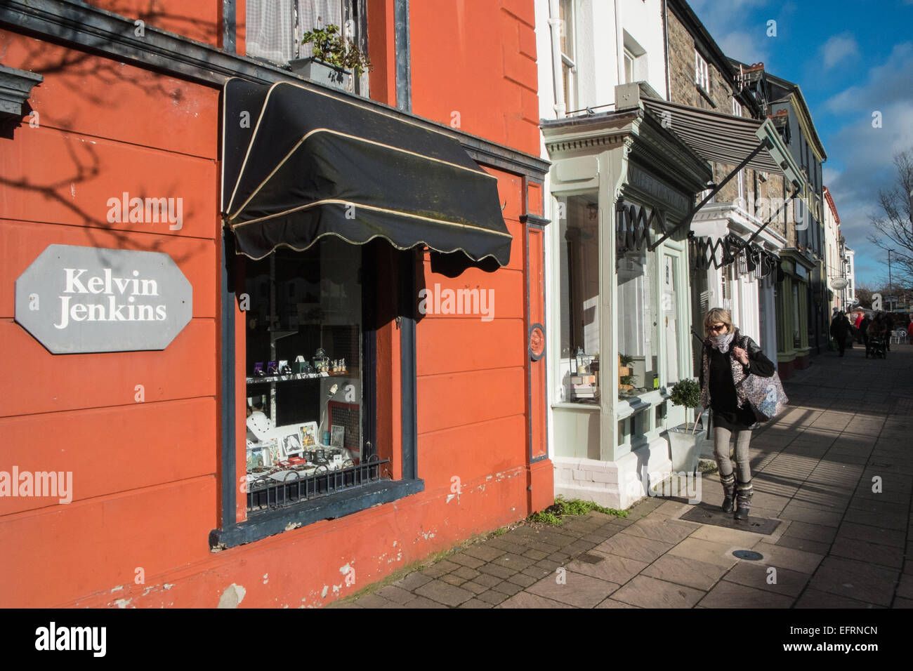 Machynlleth market town hi-res stock photography and images - Alamy