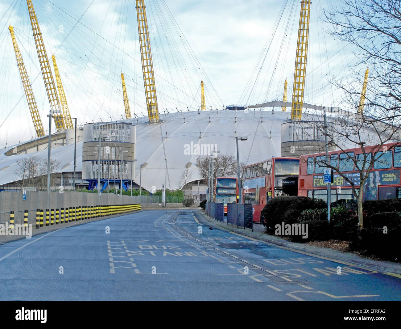 A view of the O2 building in North Greenwich, London Stock Photo - Alamy