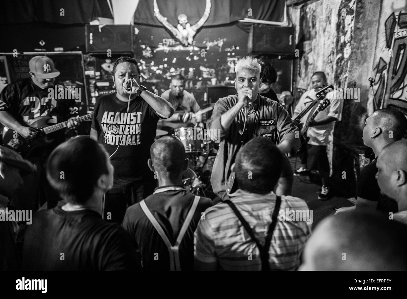 Malaysian punk gig at the Rumah Api live music venue In Kuala Lumpur ...