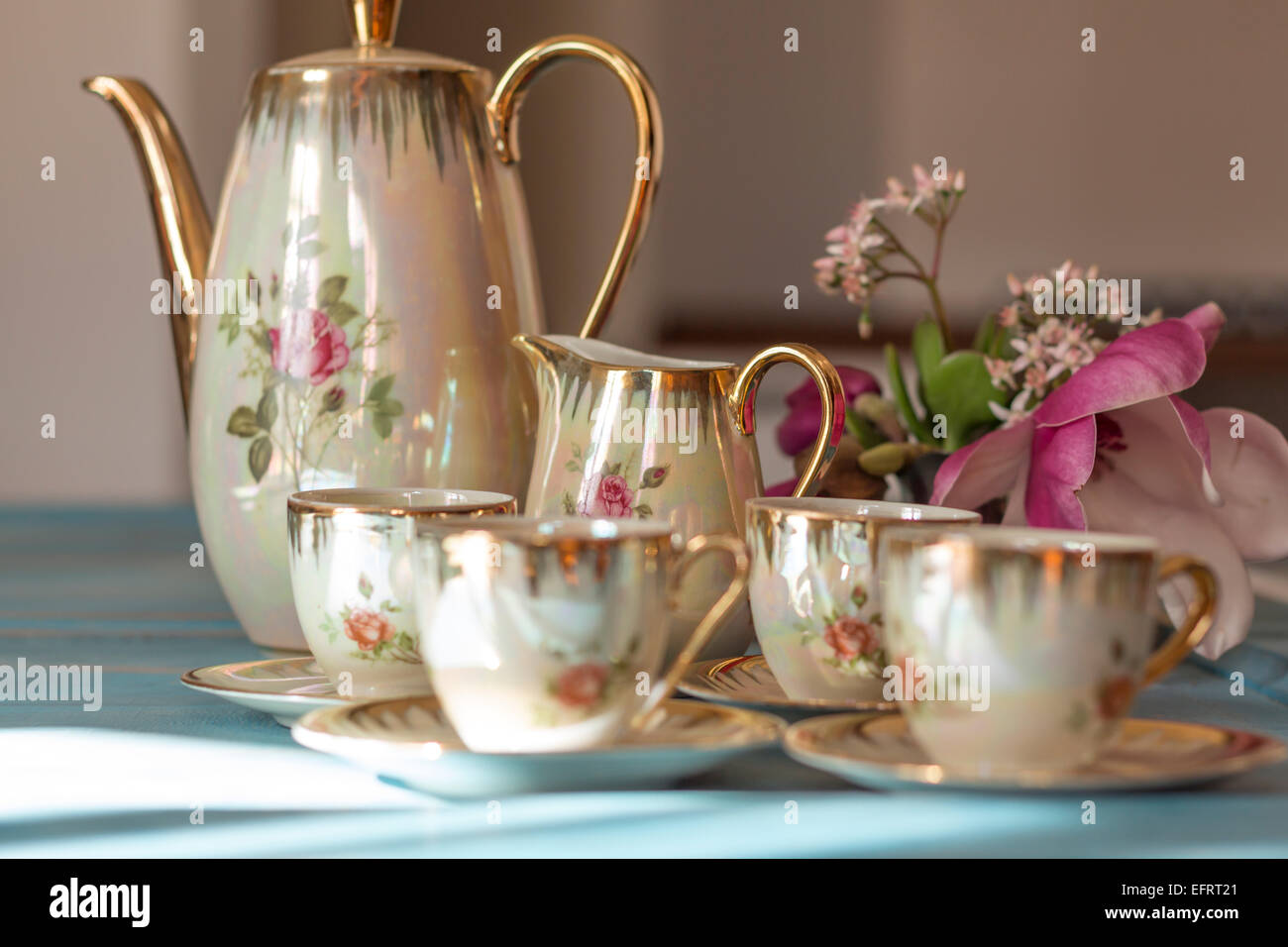 Vintage Tea Cups Photography