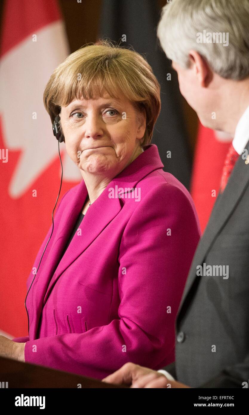 Angela merkel canada hi-res stock photography and images - Alamy