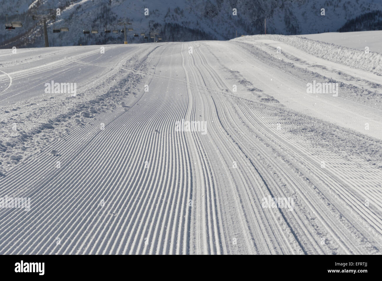 Groomer trail hi-res stock photography and images - Alamy