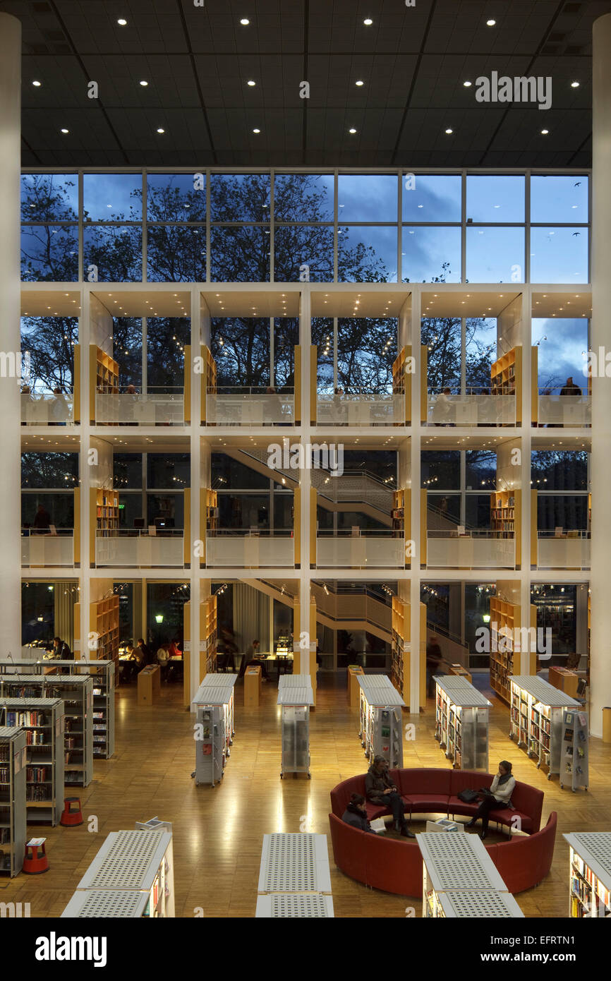 Malmo City Library, Malmo, Sweden. Architect: Henning Larsen Architects ...