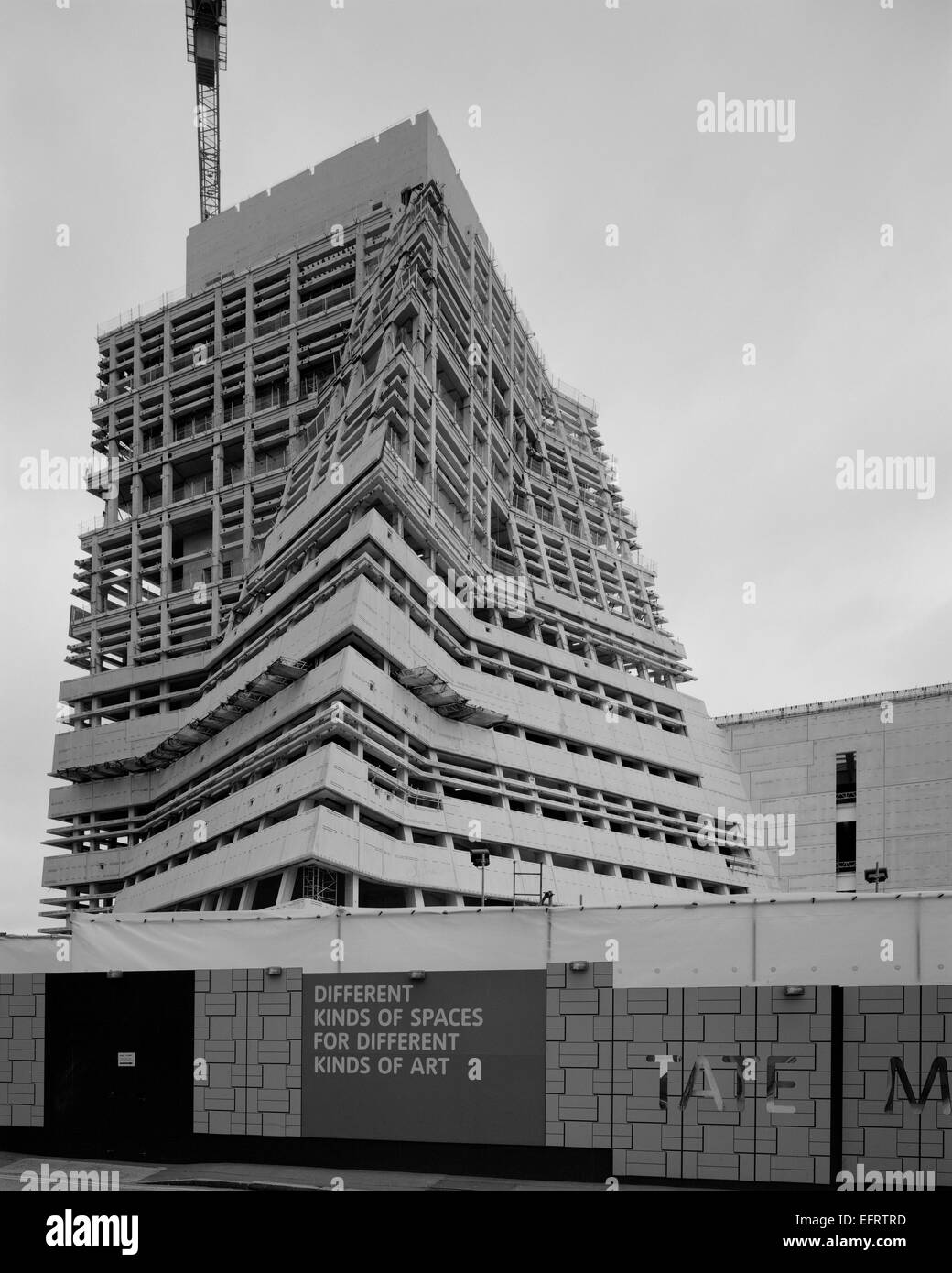 Tate Modern extension (under construction), London, United Kingdom ...