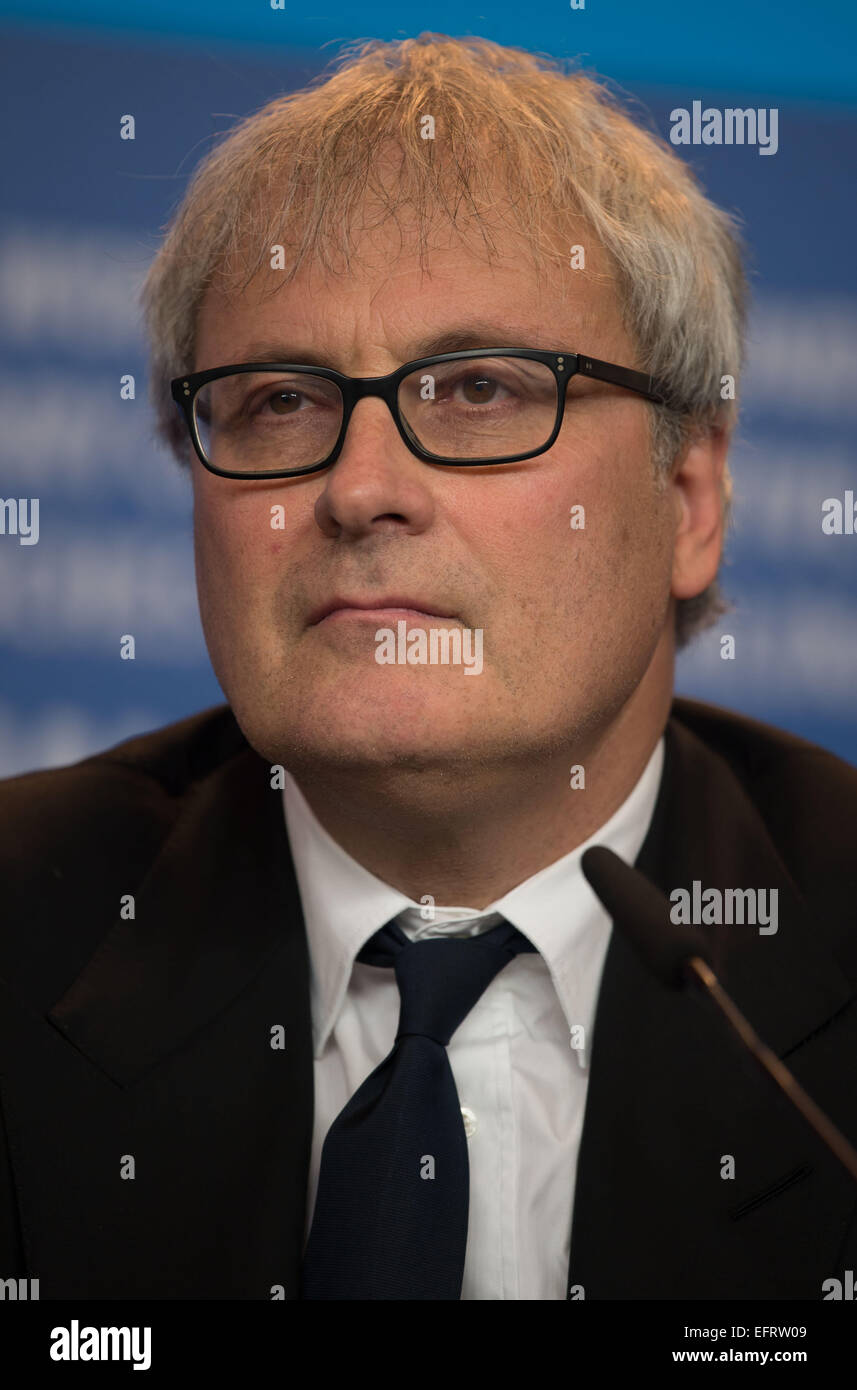 Berlin, Germany. 09th Feb, 2015. Director Simon Curtis attends the ...