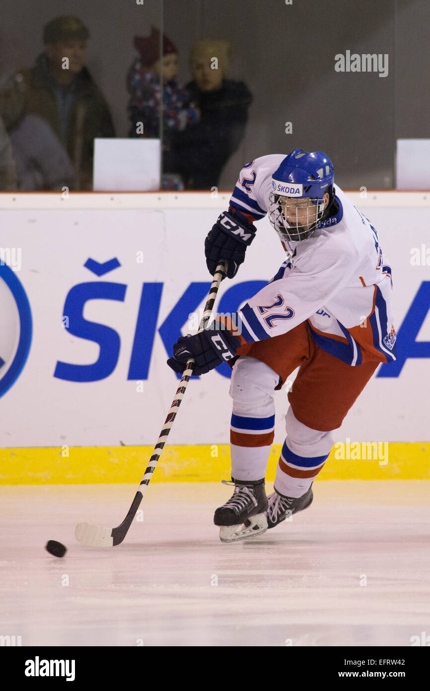 David Kase, ice hockey, Czech Republic, Five nations tournament, U18 ...