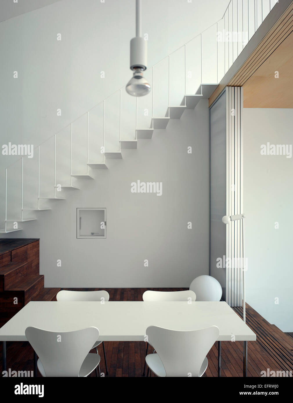 The Stage House, Karuizawa, Japan, Architect: TNA, 2008 Stock Photo - Alamy