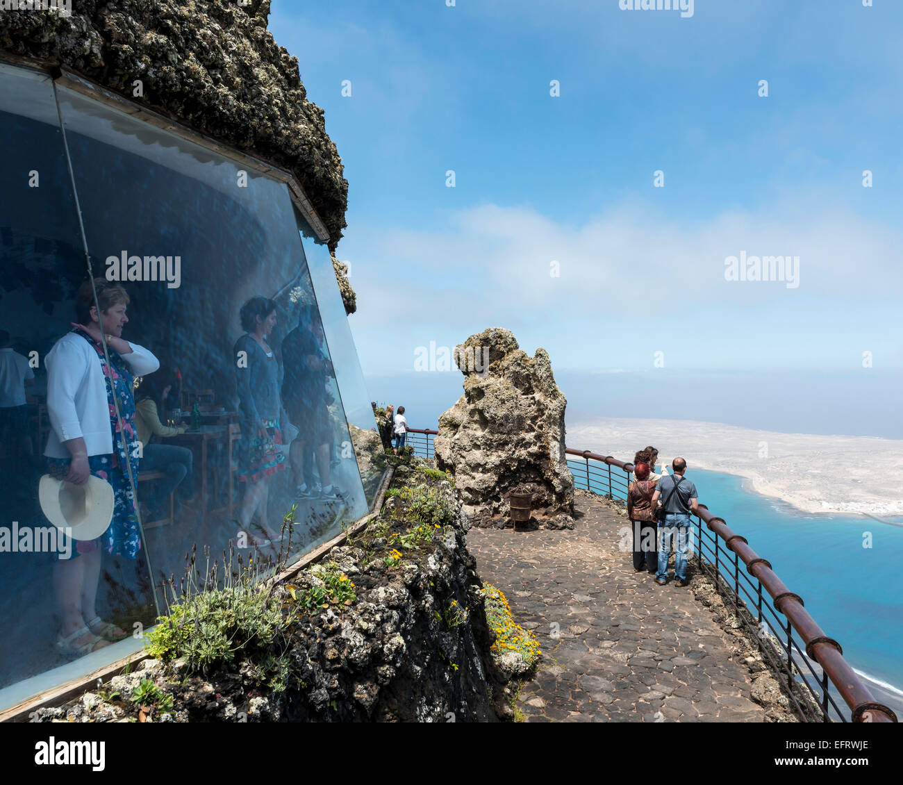 Mirador del rio lanzarote spain architect hi-res stock photography and ...