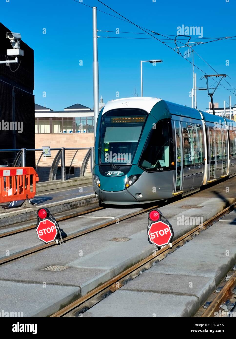 Tram stop signs hi-res stock photography and images - Alamy