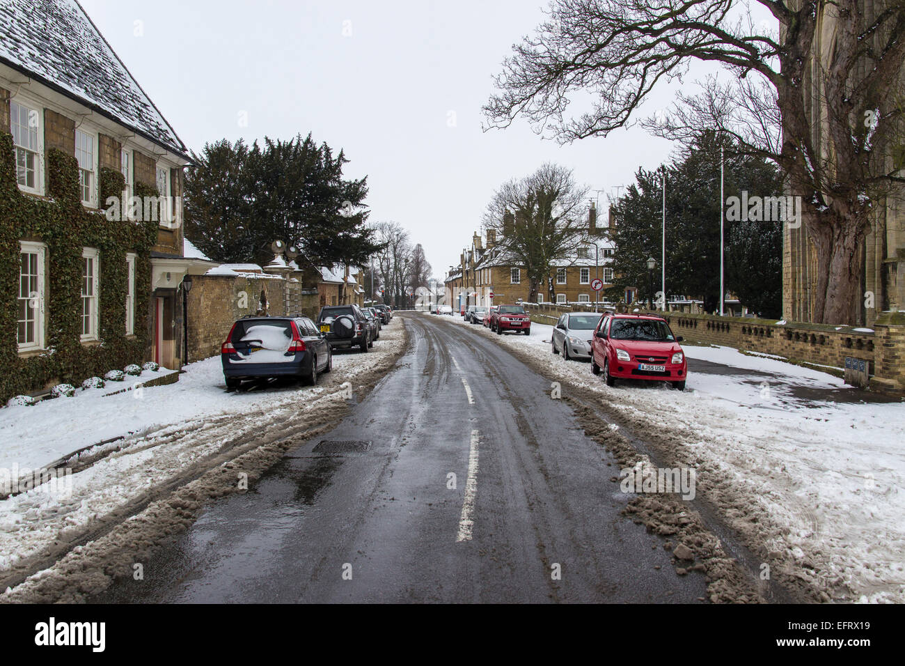Winter thorney abbey hi-res stock photography and images - Alamy