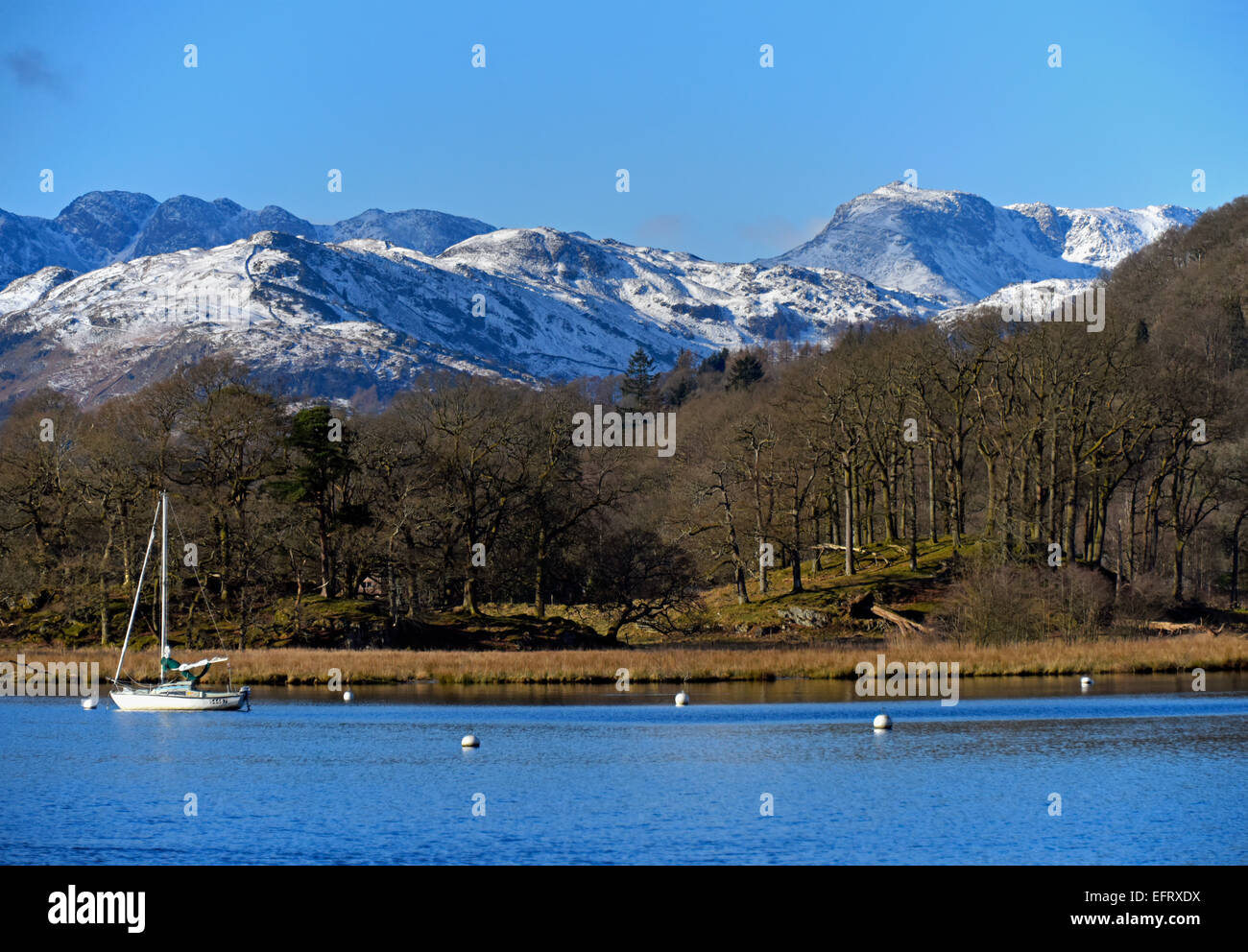 Windermere winter snow hi-res stock photography and images - Alamy