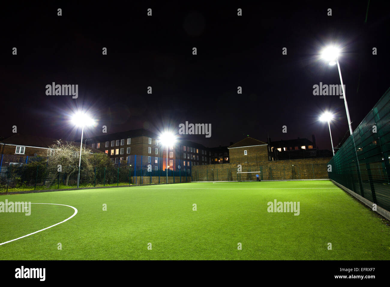 Phoenix football pitch, Oval Stock Photo - Alamy