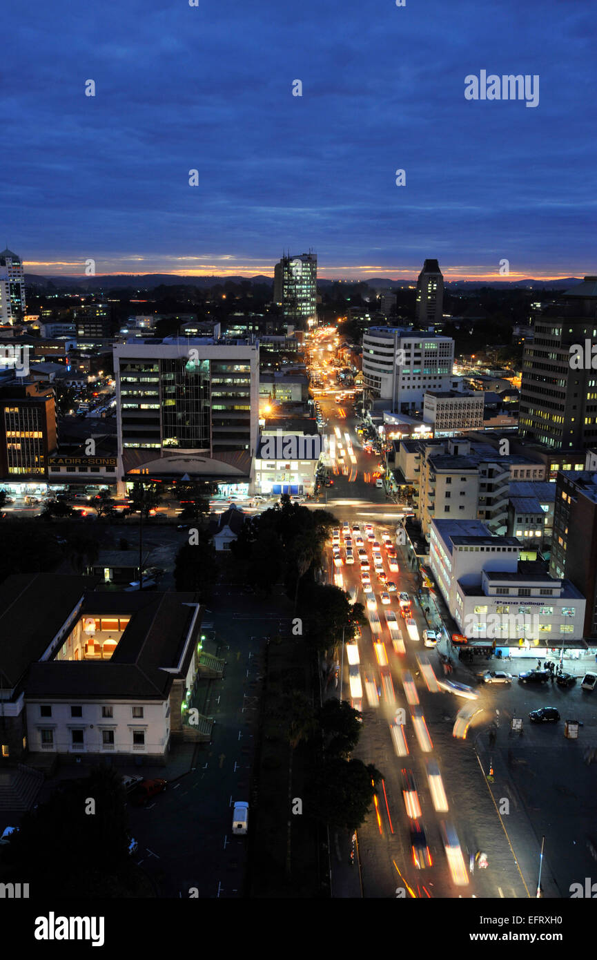 Harare city center hi-res stock photography and images - Alamy