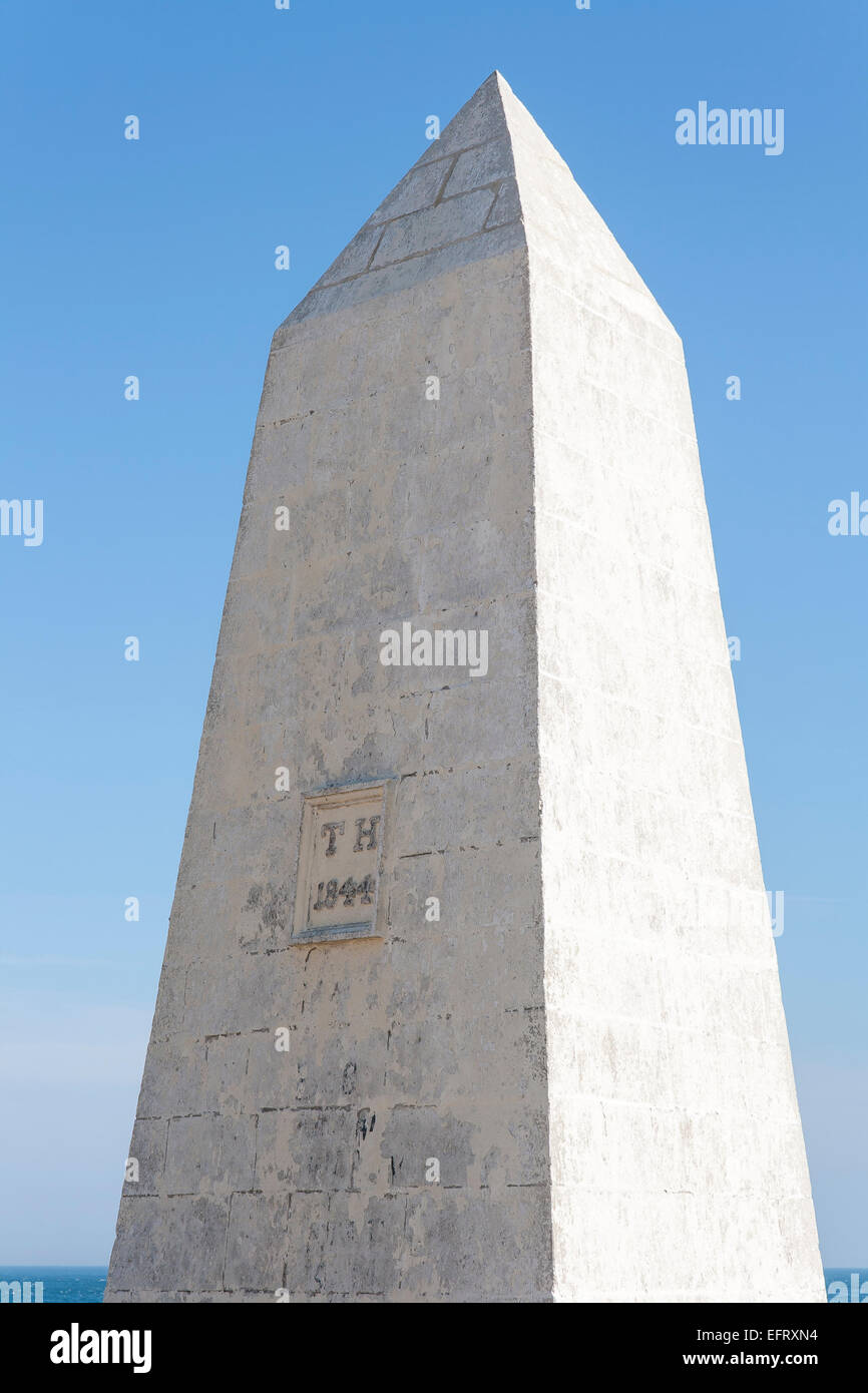 Photograph of the Trinity House Obelisk Stock Photo - Alamy