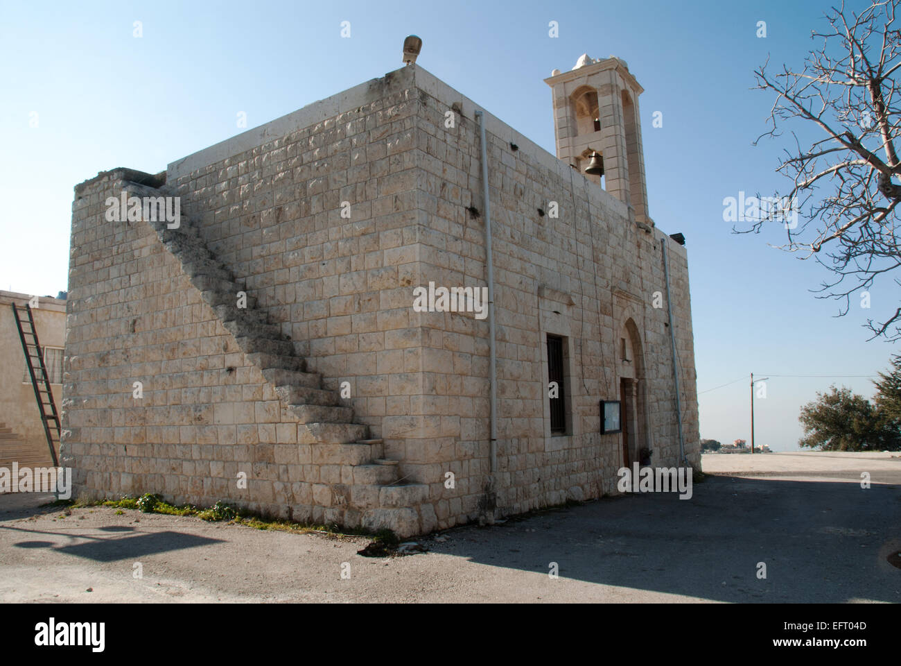 church from Lebanon Stock Photo - Alamy