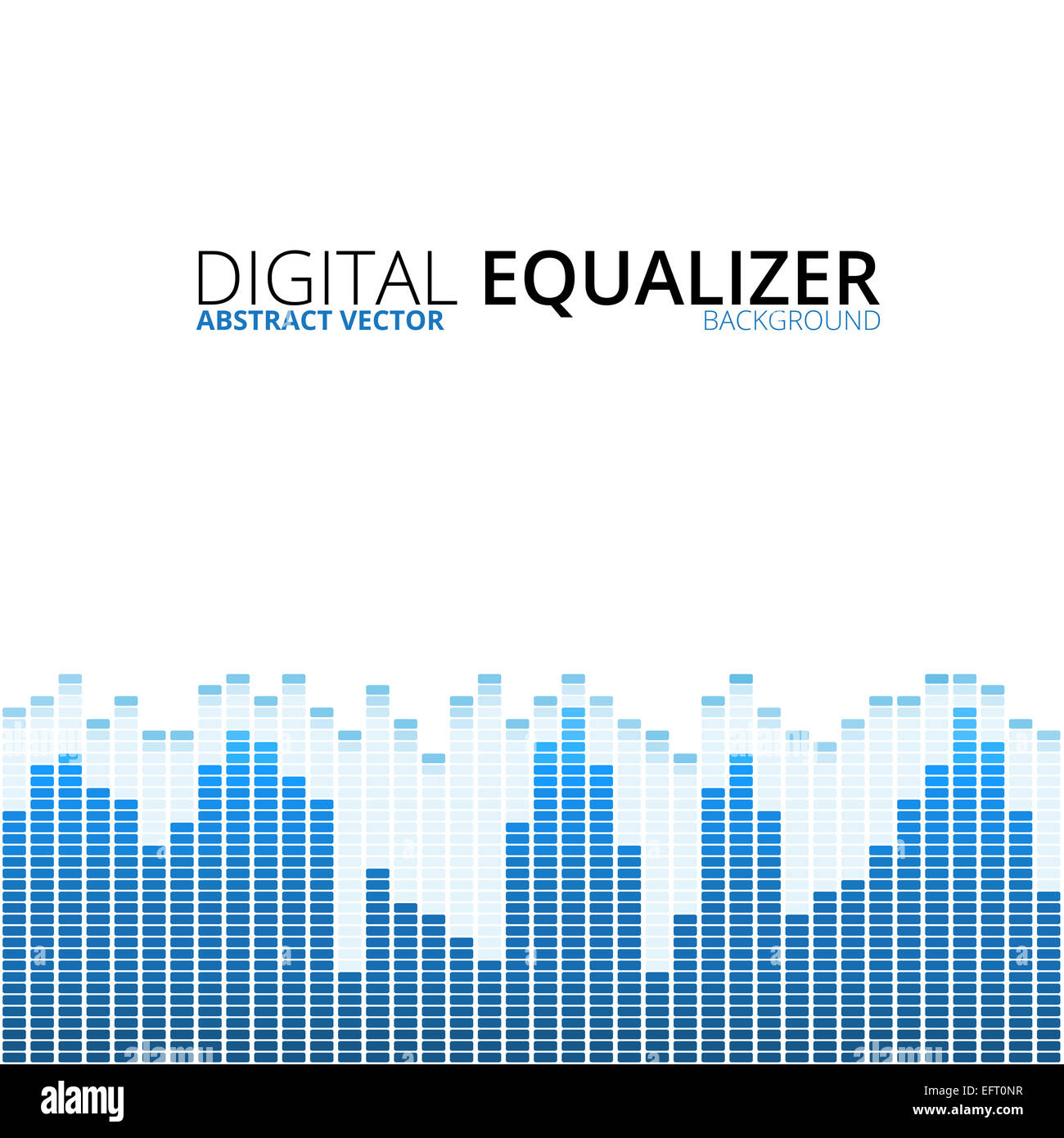 Equalizer on abstract technology background Stock Photo - Alamy
