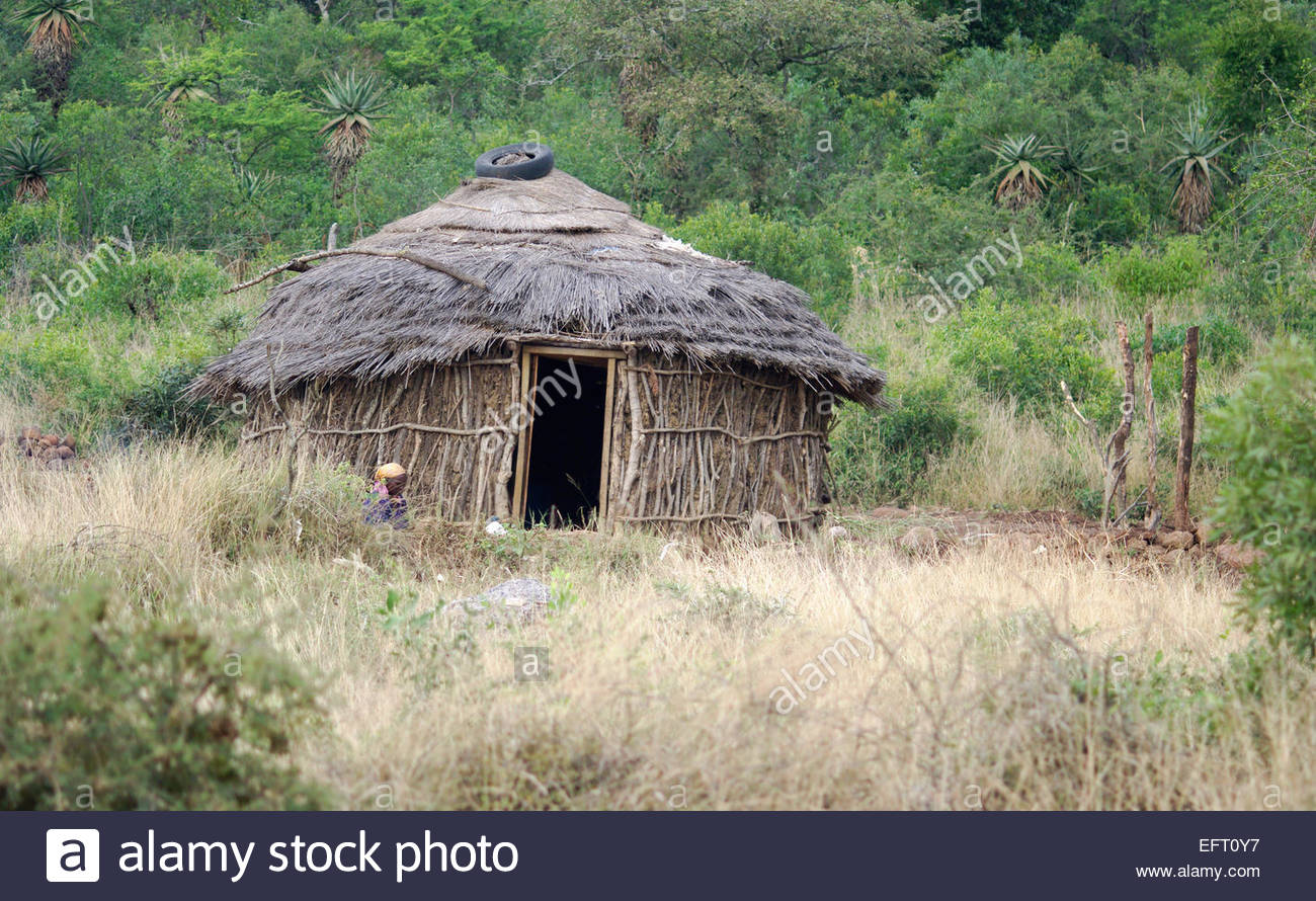 South Africa Zulu Homes High Resolution Stock Photography and Images ...