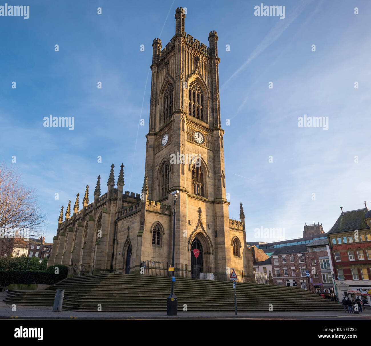 St. Luke's church in Liverpool. Known locally as the bombed out church ...