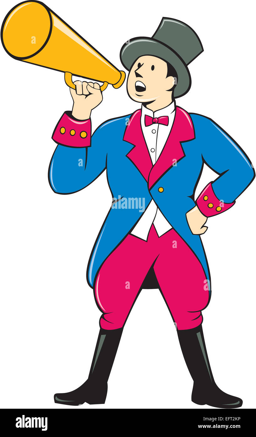 Circus ringmaster Cut Out Stock Images & Pictures - Alamy