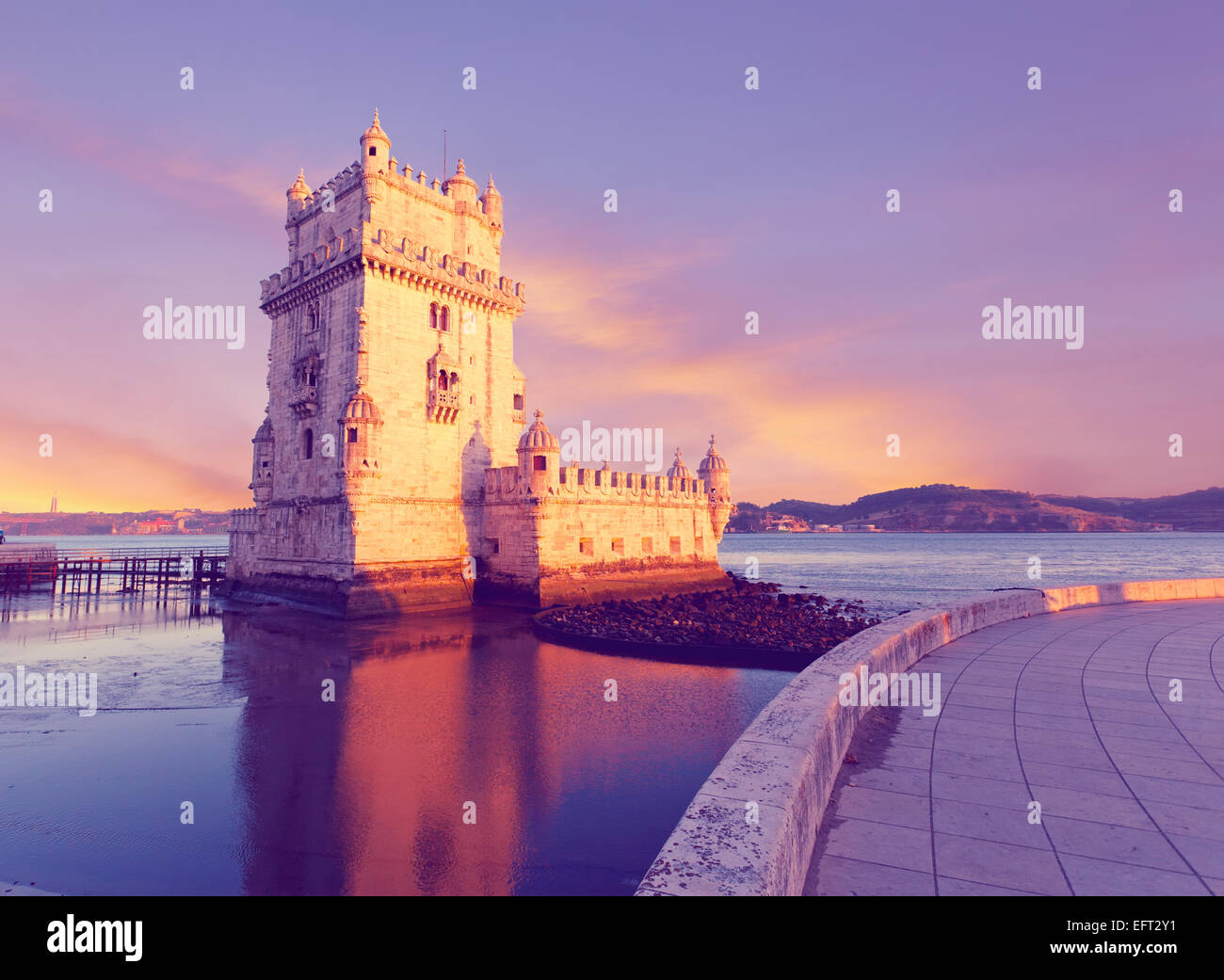 Old lighthouse of belem hi-res stock photography and images - Alamy