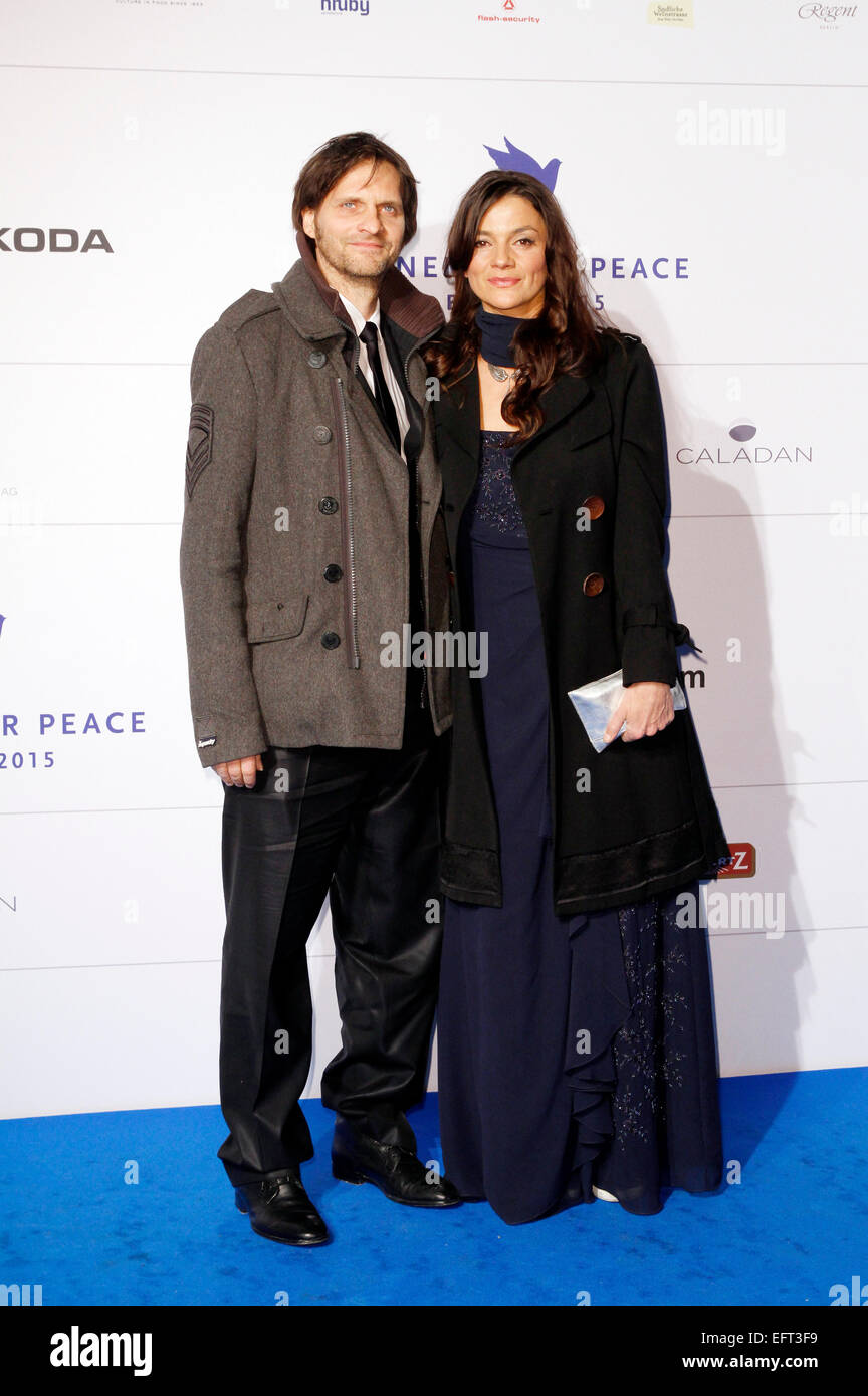 Berlin, Germany. 8th Feb, 2015. Markus Goller and Katja von Garnier ...