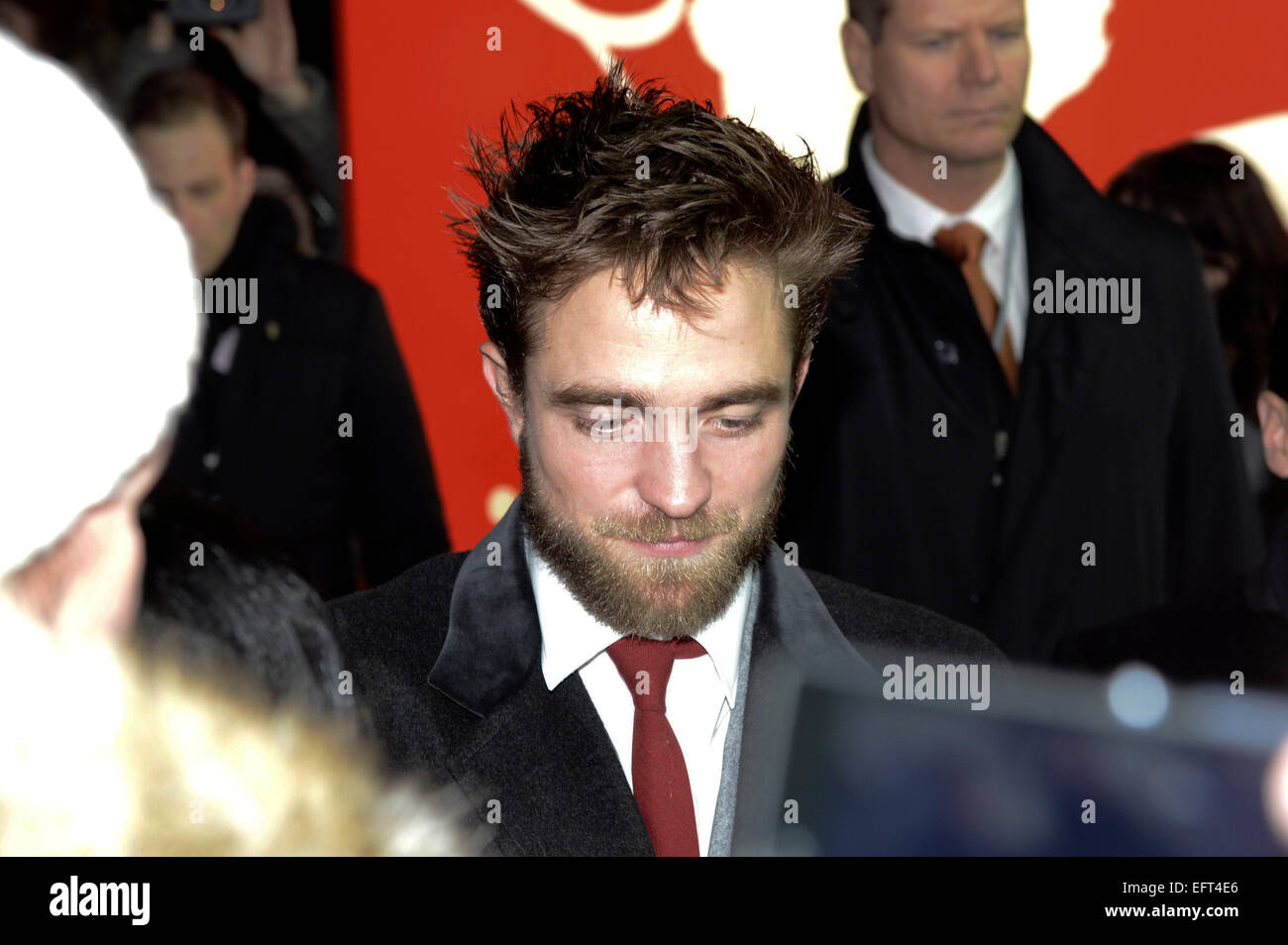Berlin, Germany. 09th Feb, 2015. Robert Pattinson attending the 'Life ...