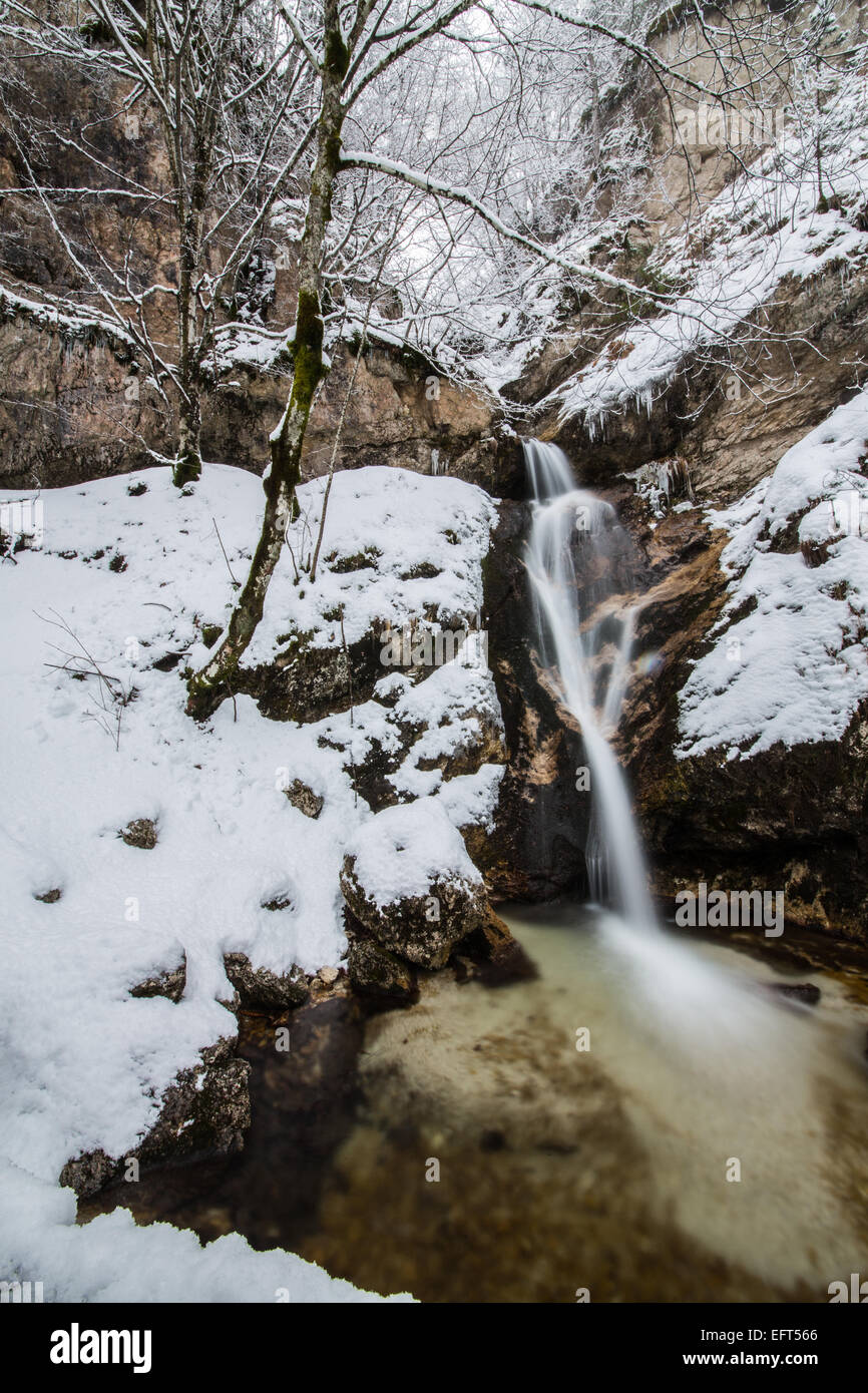 Winter and snow in Abruzzo, Italy Stock Photo - Alamy