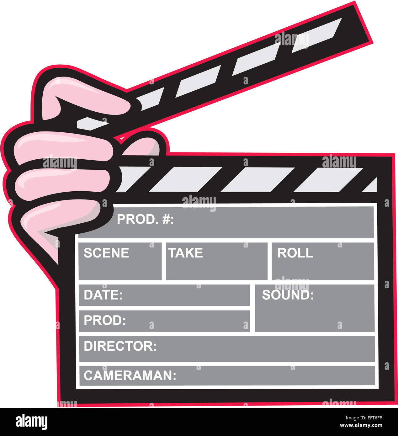 Movie Set Clapboard