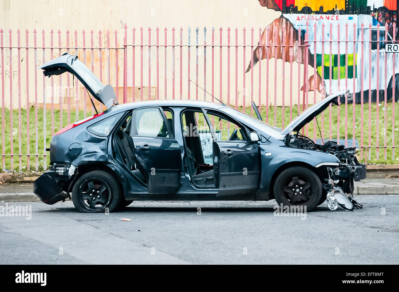 Belfast explosion hi-res stock photography and images - Alamy