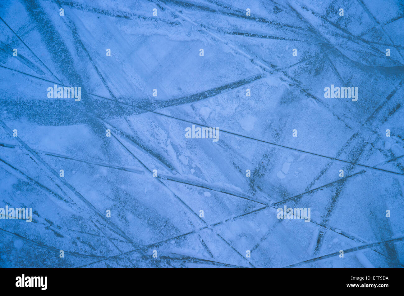 Ice texture on outdoor rink Stock Photo - Alamy