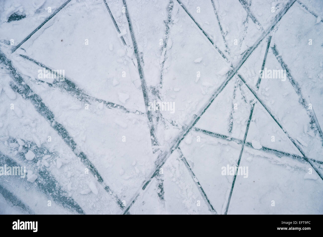 Ice texture on outdoor rink Stock Photo - Alamy