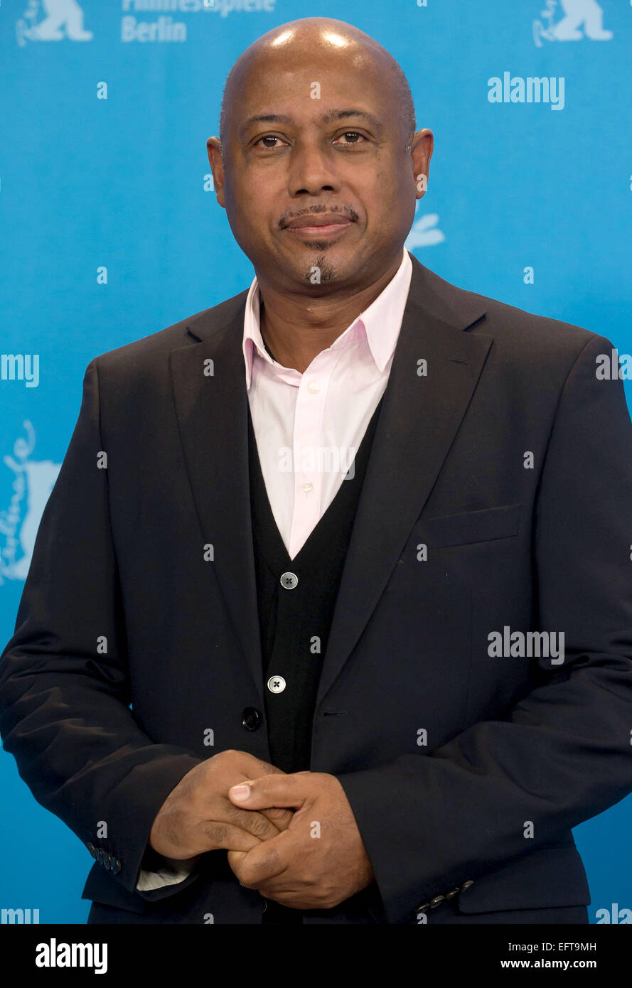 Berlin, Germany. 10th Feb, 2015. Director Raoul Peck poses during the ...