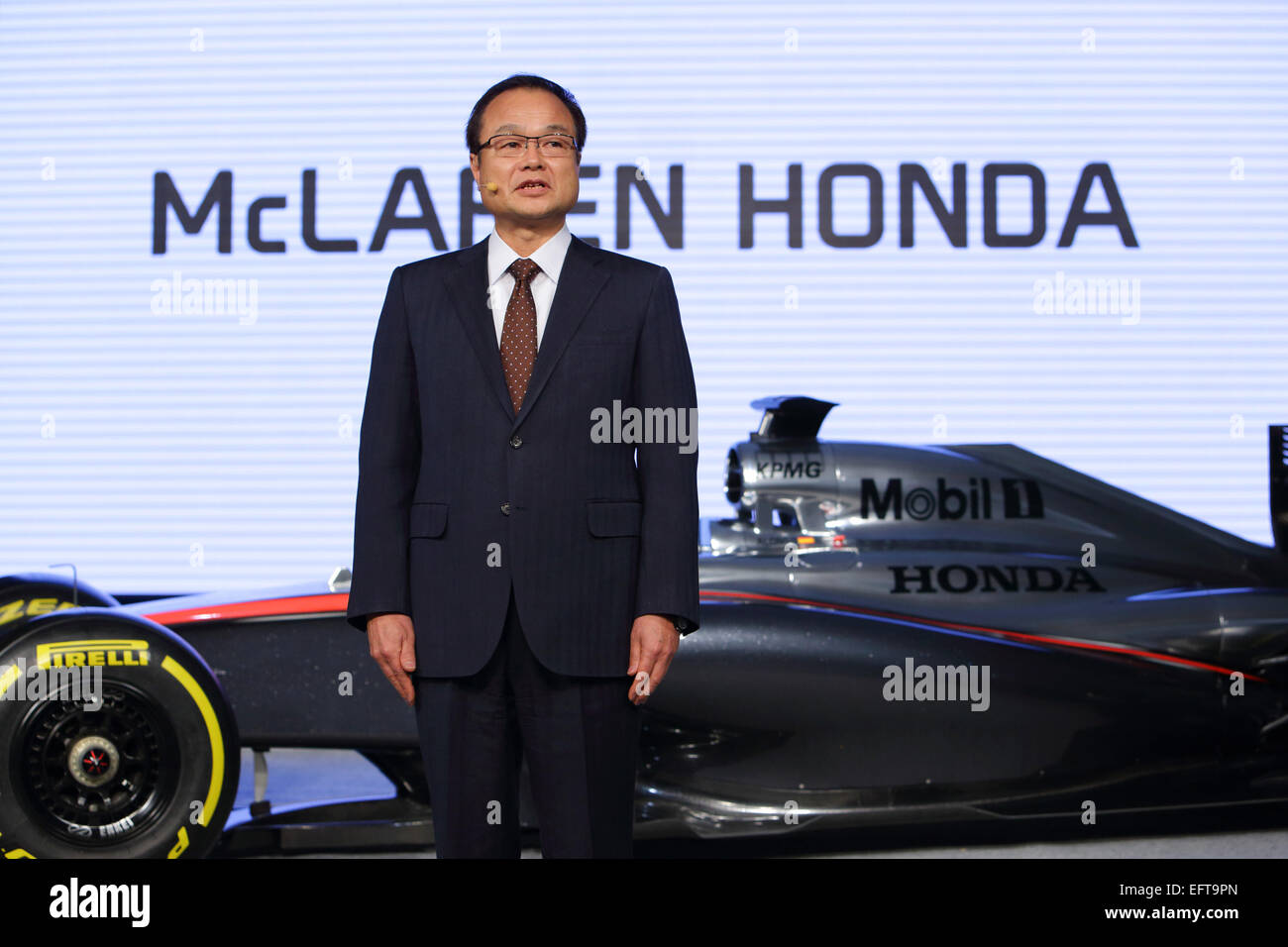 Tokyo, Japan. 10th Feb, 2015. Takanobu Ito (Honda) F1 : Honda Motor Co ...