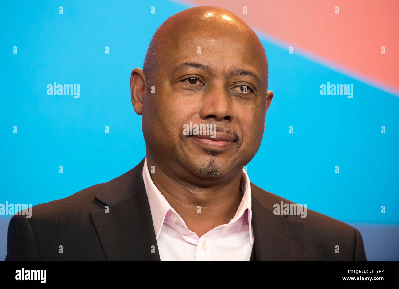 Berlin, Germany. 10th Feb, 2015. Director Raoul Peck attends the press ...