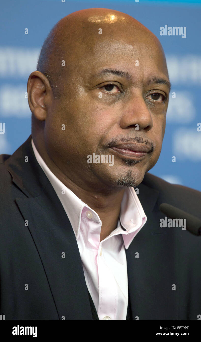Berlin, Germany. 10th Feb, 2015. Director Raoul Peck attends the press ...