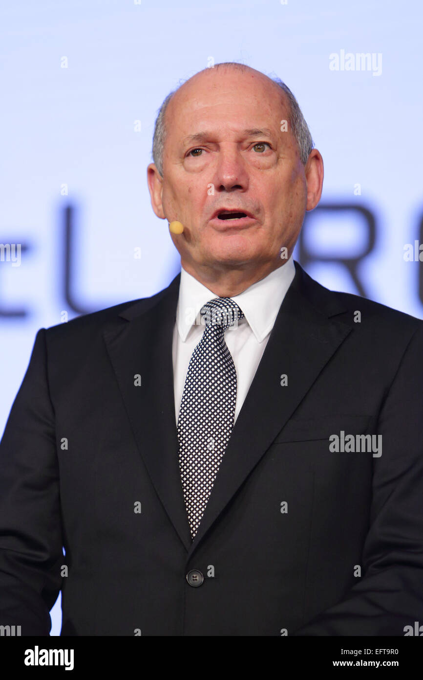 Tokyo, Japan. 10th Feb, 2015. Ron Dennis (McLaren) F1 : McLaren ...