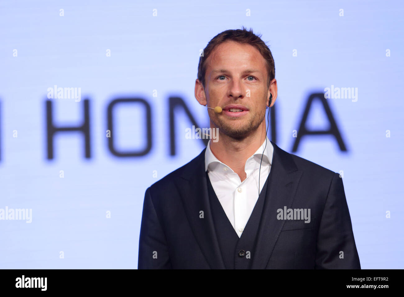 Tokyo, Japan. 10th Feb, 2015. Jenson Button (McLaren) F1 : Jenson ...