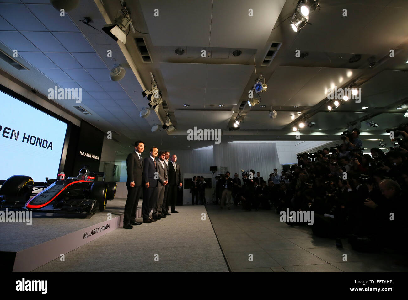 Tokyo, Japan. 10th Feb, 2015. McLaren Honda MP4-30 F1 : The McLaren ...