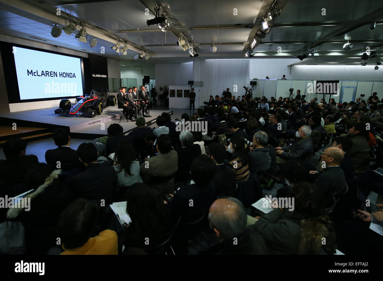 Tokyo, Japan. 10th Feb, 2015. McLaren Honda MP4-30 F1 : The McLaren ...
