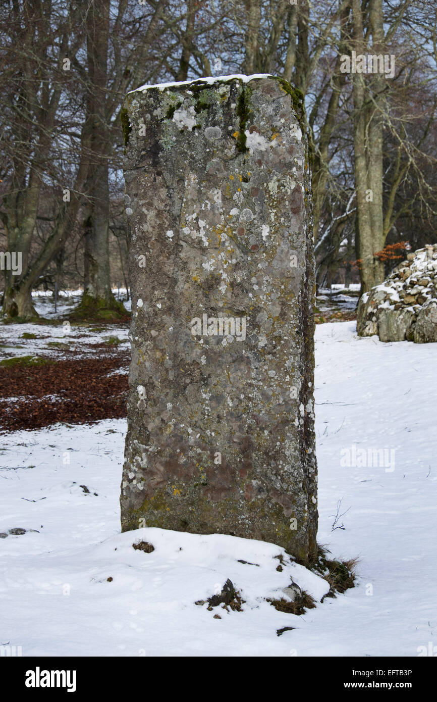 Clava Cairns to the East of Inverness Stock Photo - Alamy