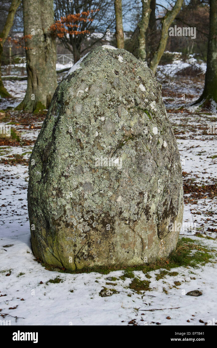 Clava Cairns to the East of Inverness Stock Photo - Alamy