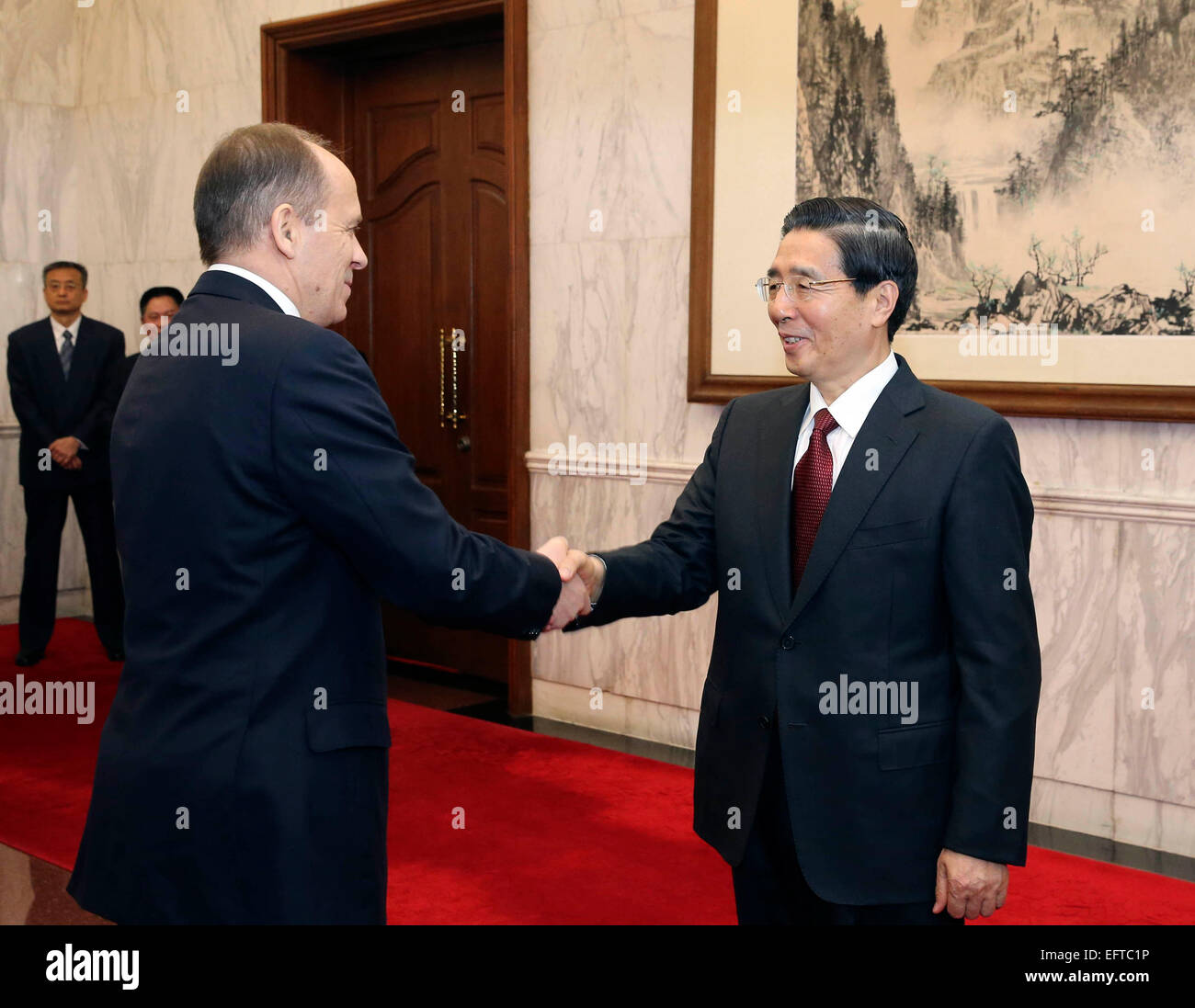 Beijing, China. 10th Feb, 2015. Chinese State Councilor and Minister of ...